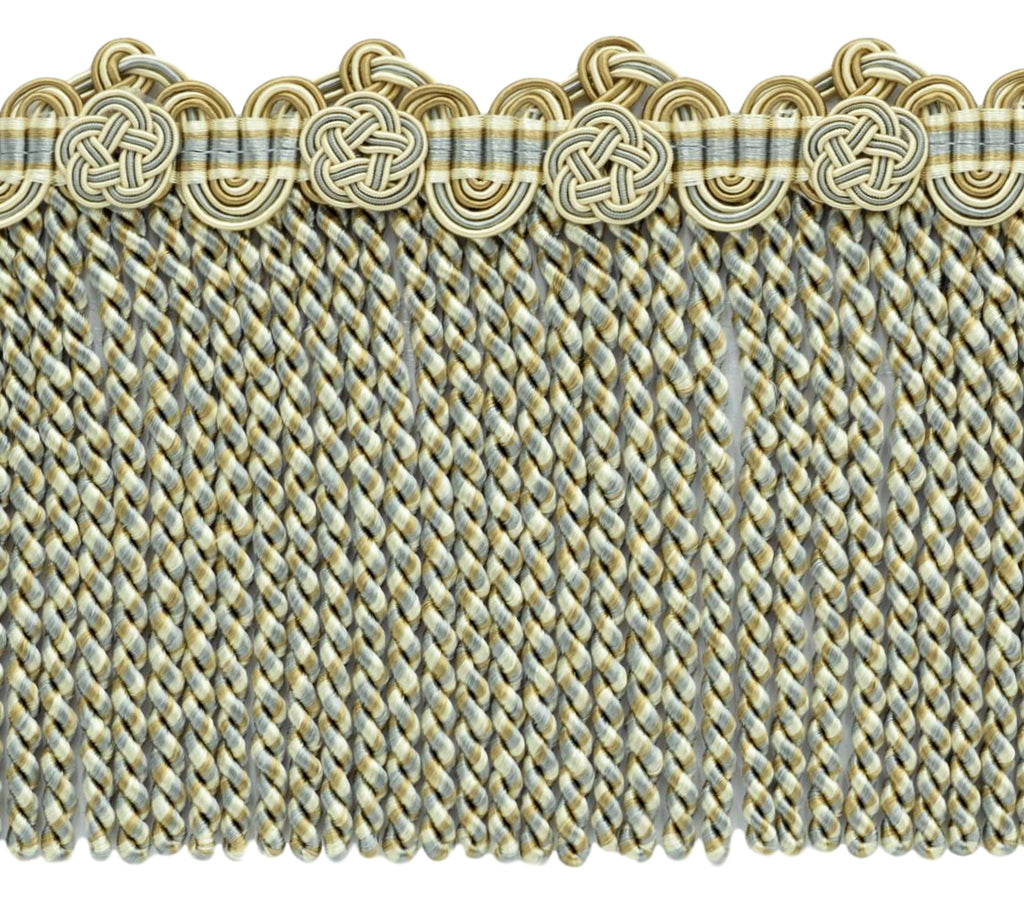 5" (12.5cm) Alexander Collection Bullion fringe Trim with Fancy Scroll ...