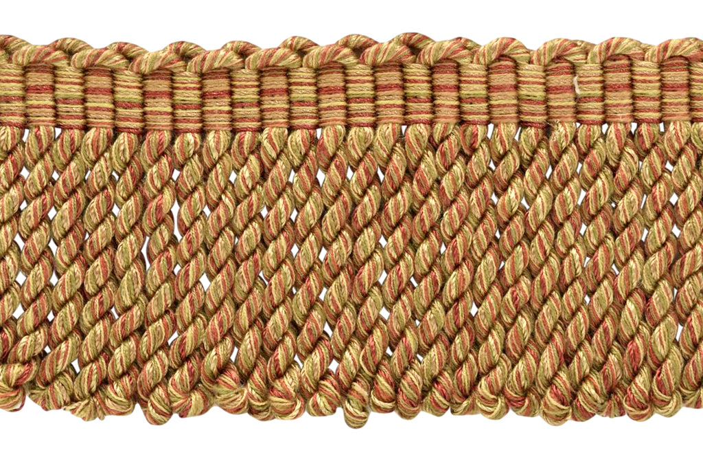 3" (7.5cm) Decorative Bullion Fringe Trim, Duke Collection, Full Bodied ...