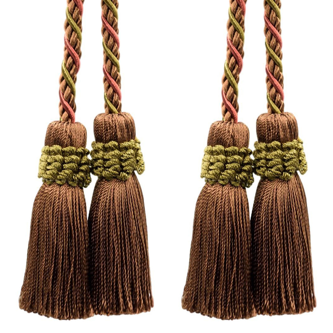 Curtain & Drapery Tassel Tiebacks | Rope Tieback | Enhance your Drapes ...