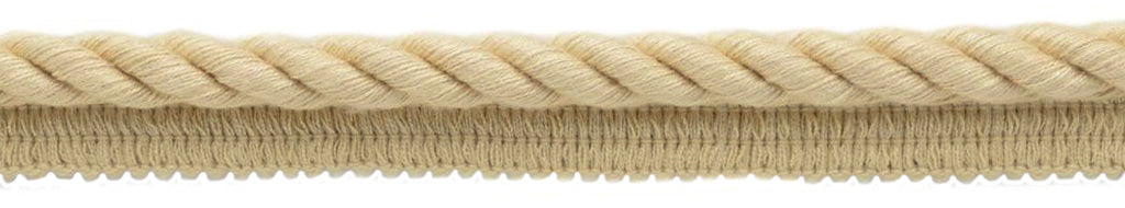 3/8" (1cm) Basic Collection Solid Twisted Rope Cord Trim with Lip ...