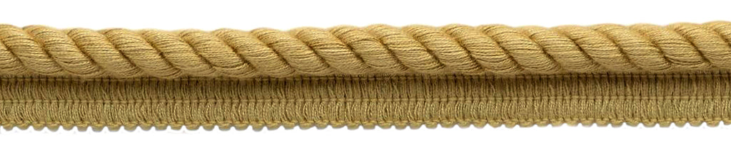 3/8" (1cm) Basic Collection Solid Twisted Rope Cord Trim with Lip ...